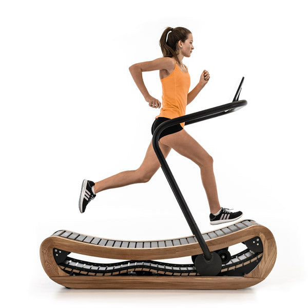 Curved manual treadmill store
